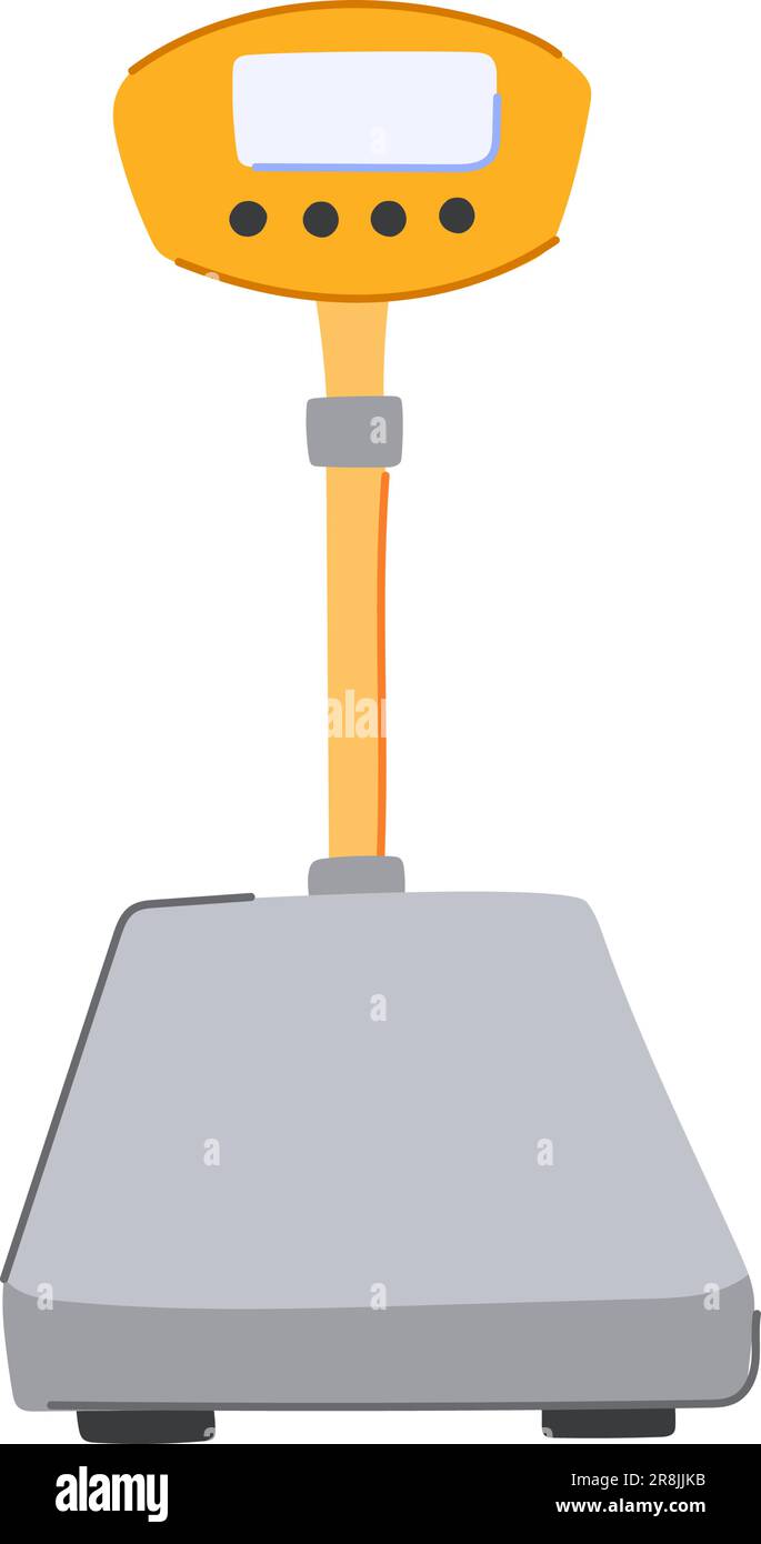 law weigh scales cartoon vector illustration Stock Vector Image & Art ...