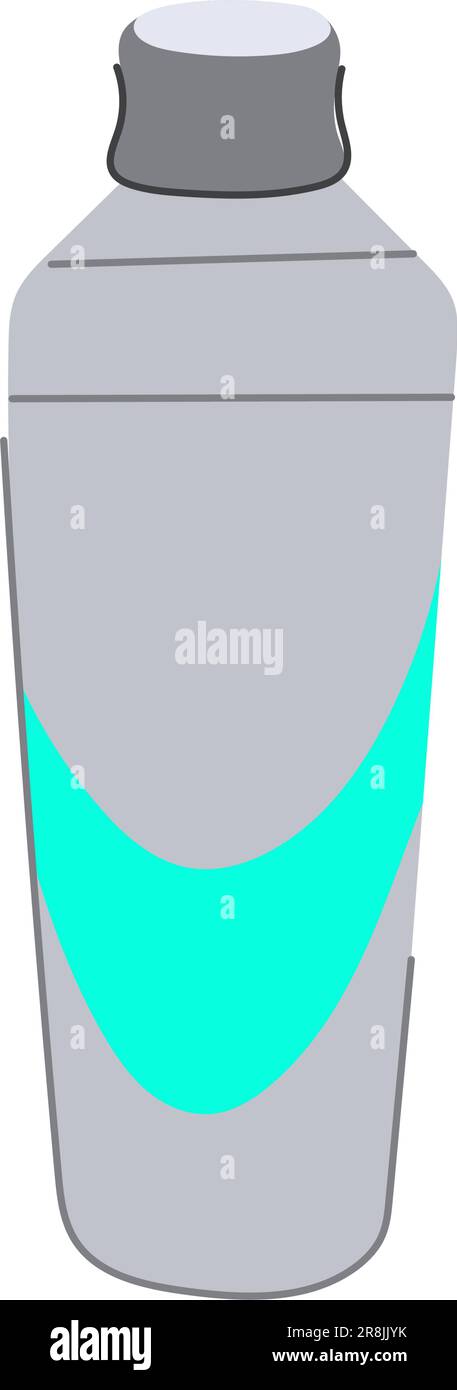 bar cocktail shaker cartoon vector illustration Stock Vector Image ...