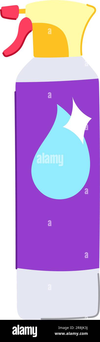 wash glass cleaner cartoon vector illustration Stock Vector Image & Art ...