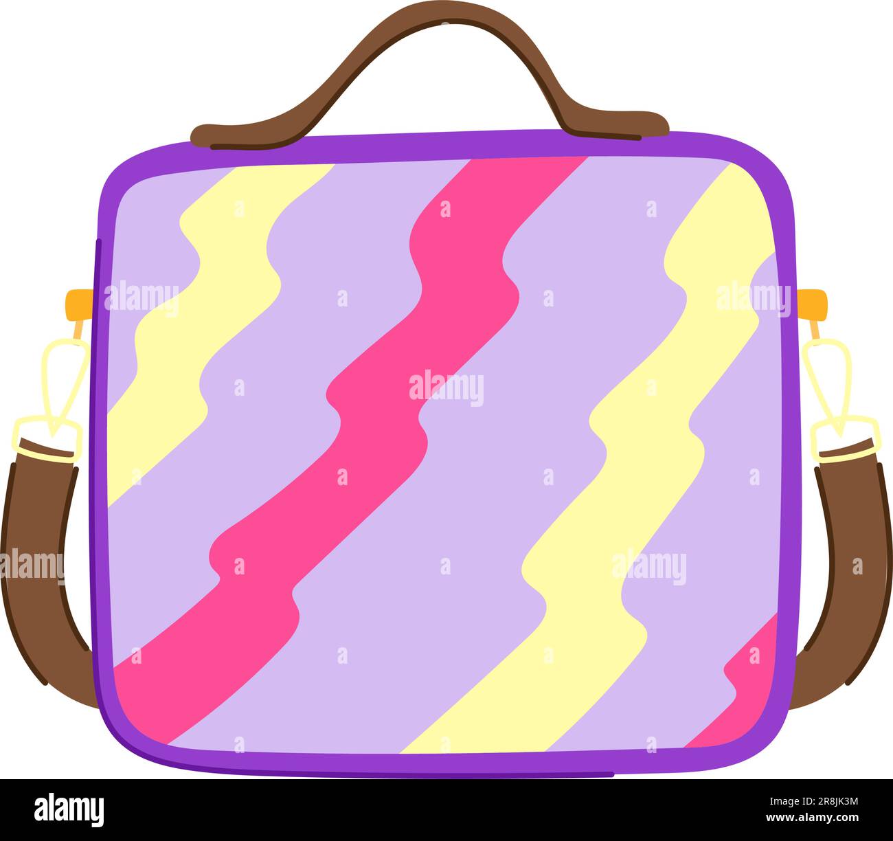 toiletry cosmetic pouch cartoon vector illustration Stock Vector Image ...