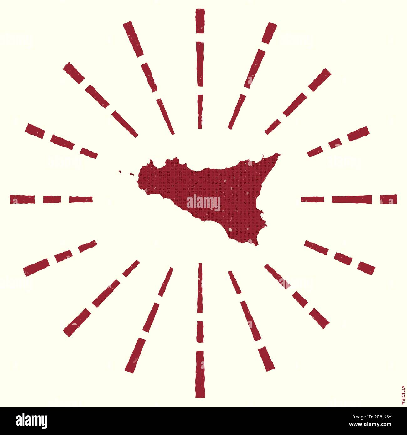 Sicily old map Stock Vector Images - Alamy