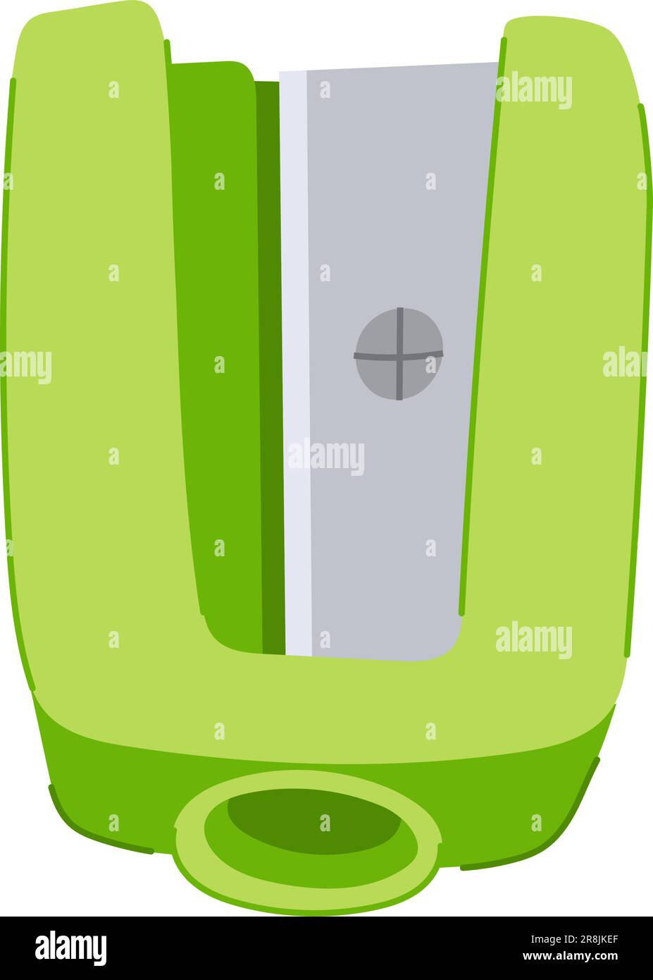 object sharpener pencil cartoon vector illustration Stock Vector Image ...