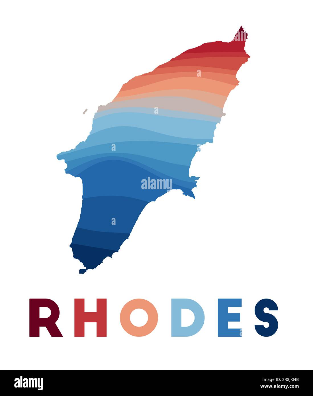 Red rhodes Stock Vector Images - Alamy