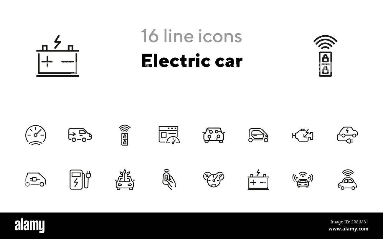 Automobile dashboard icon outline Cut Out Stock Images & Pictures - Alamy