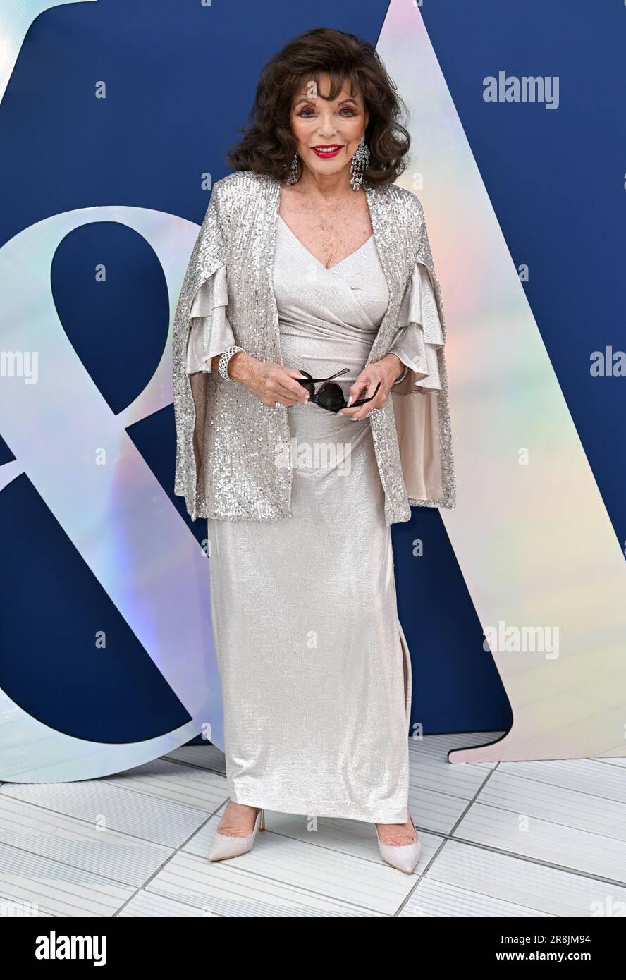 London, UK. 21st June, 2023. London, UK. June 21st, 2023. Joan Collins ...