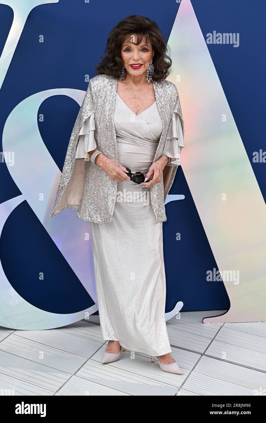 London, UK. 21st June, 2023. London, UK. June 21st, 2023. Joan Collins ...