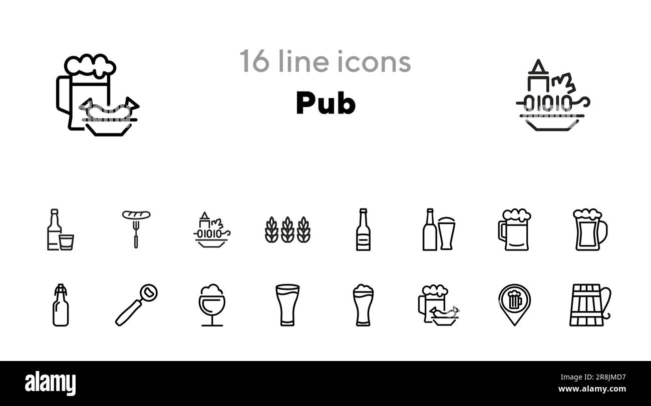 Pub app Cut Out Stock Images & Pictures - Alamy