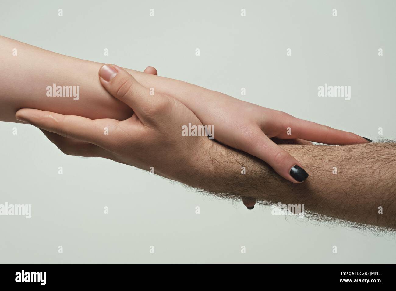 Helping hand. Holding hand, close up. Giving a helping hand. Rescue ...