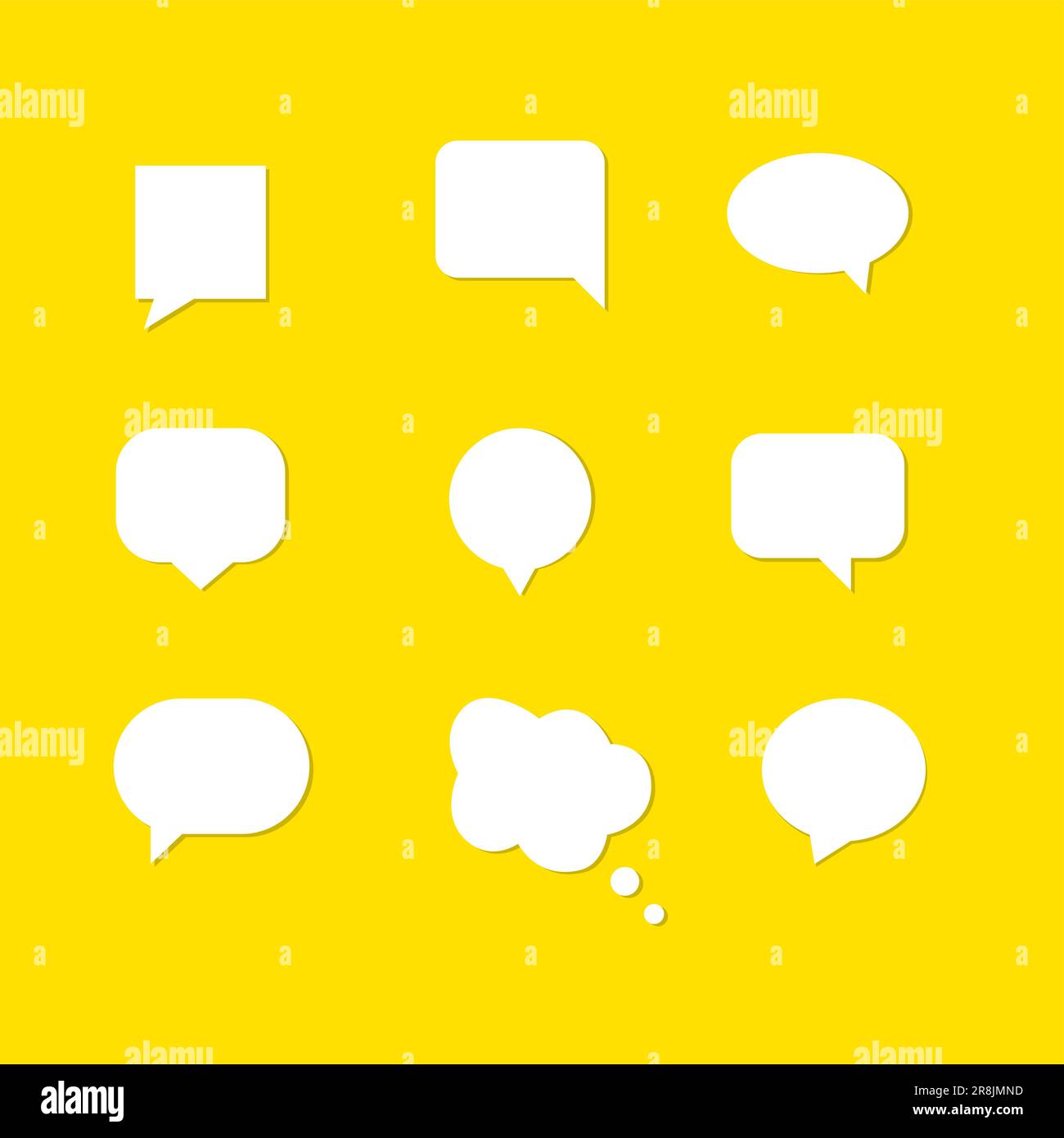 Speech bubble icon set Stock Vector Image & Art - Alamy Speech bubble icon set Stock Vector Image & Art - Alamy