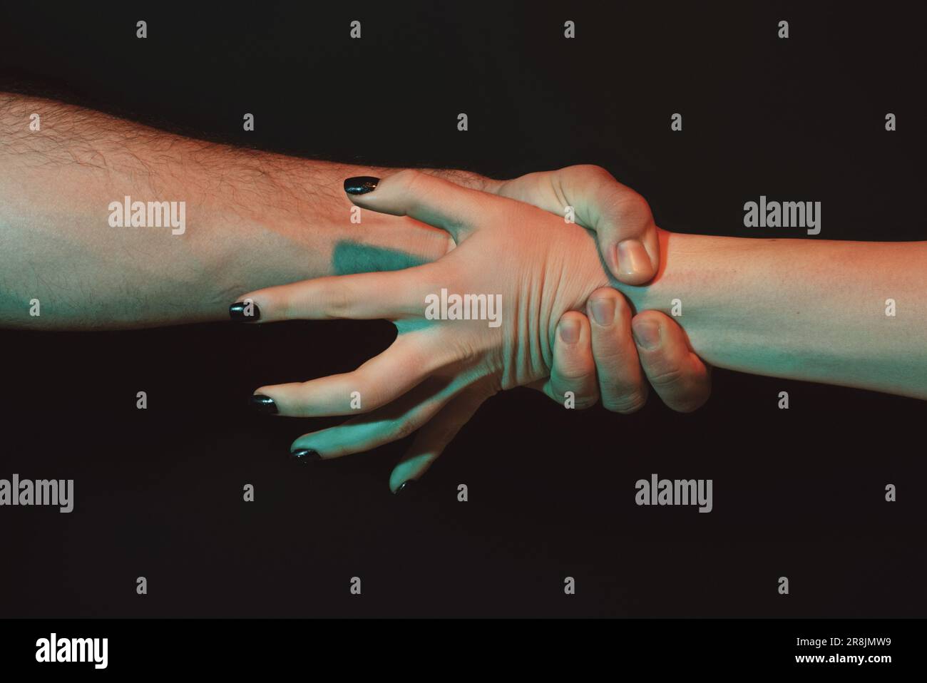 Helping hands. Holding hand, close up. Giving a helping hand. Support ...