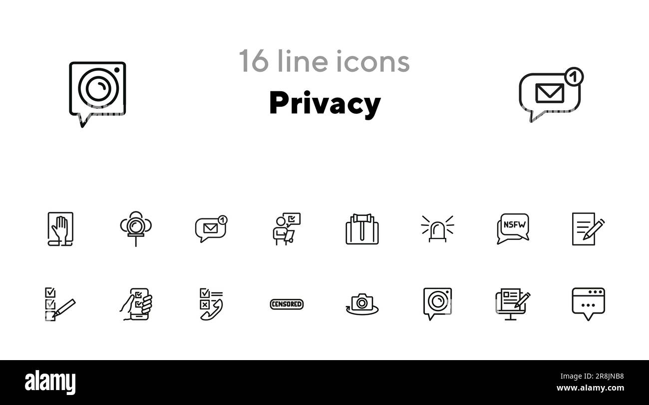 Police line icon logo Stock Vector Images - Alamy