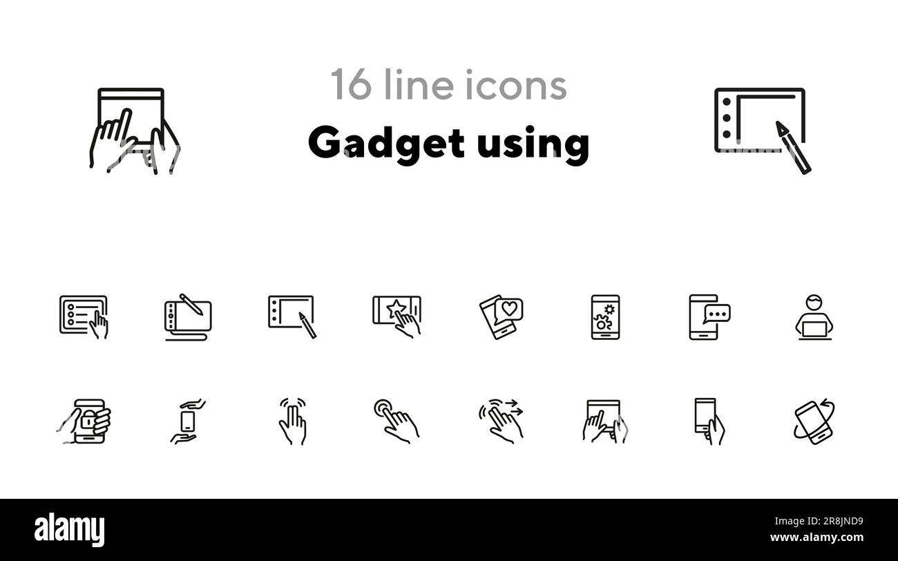 Manual technology using Stock Vector Images - Alamy