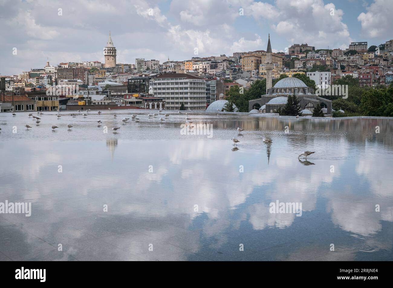 Istanbul, Istanbul, Turkey. 20th June, 2023. View from the rooftop ...