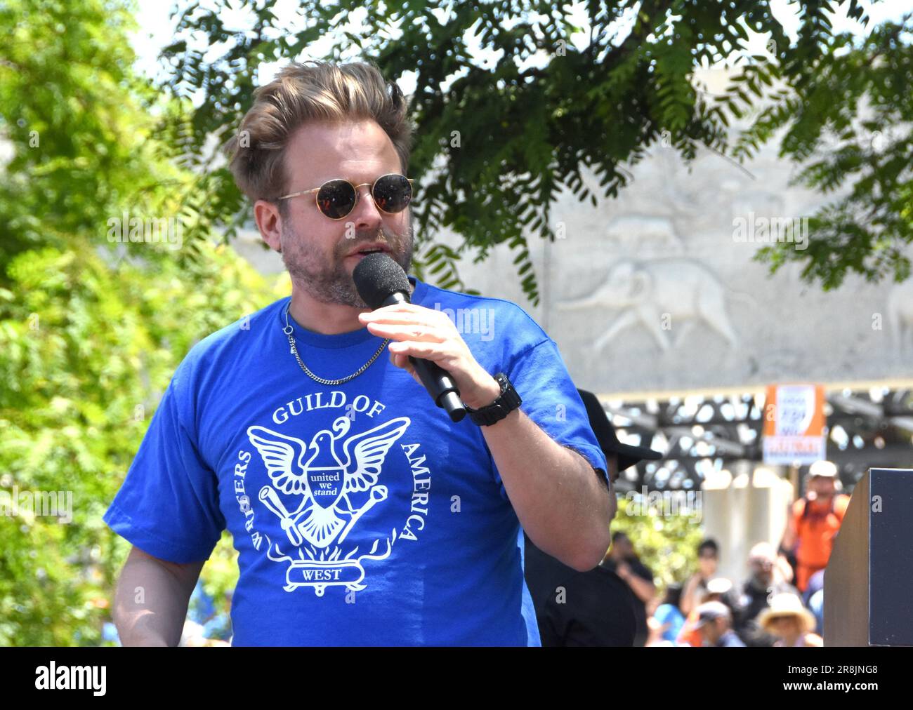 Los Angeles, California, USA 21st June 2023 Comedian Adam Conover ...