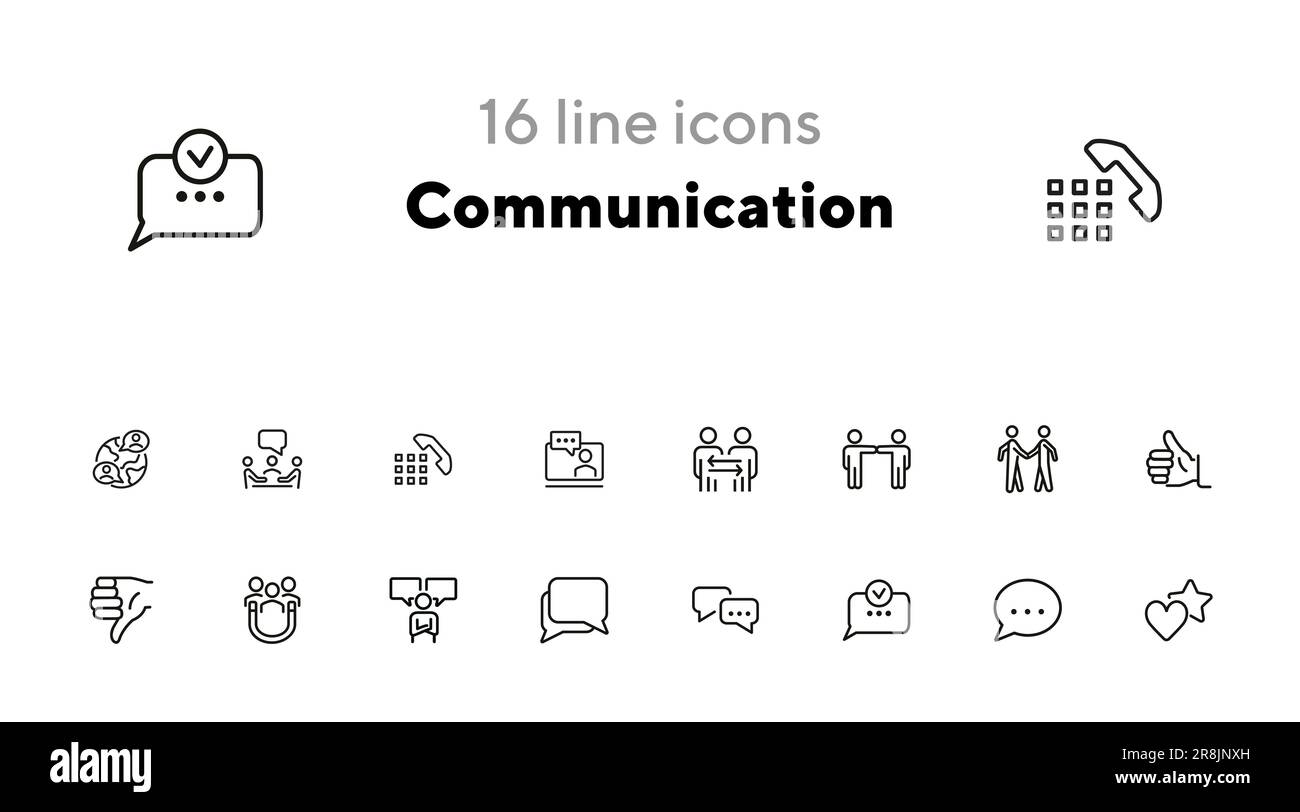 Disliking person Stock Vector Images - Alamy