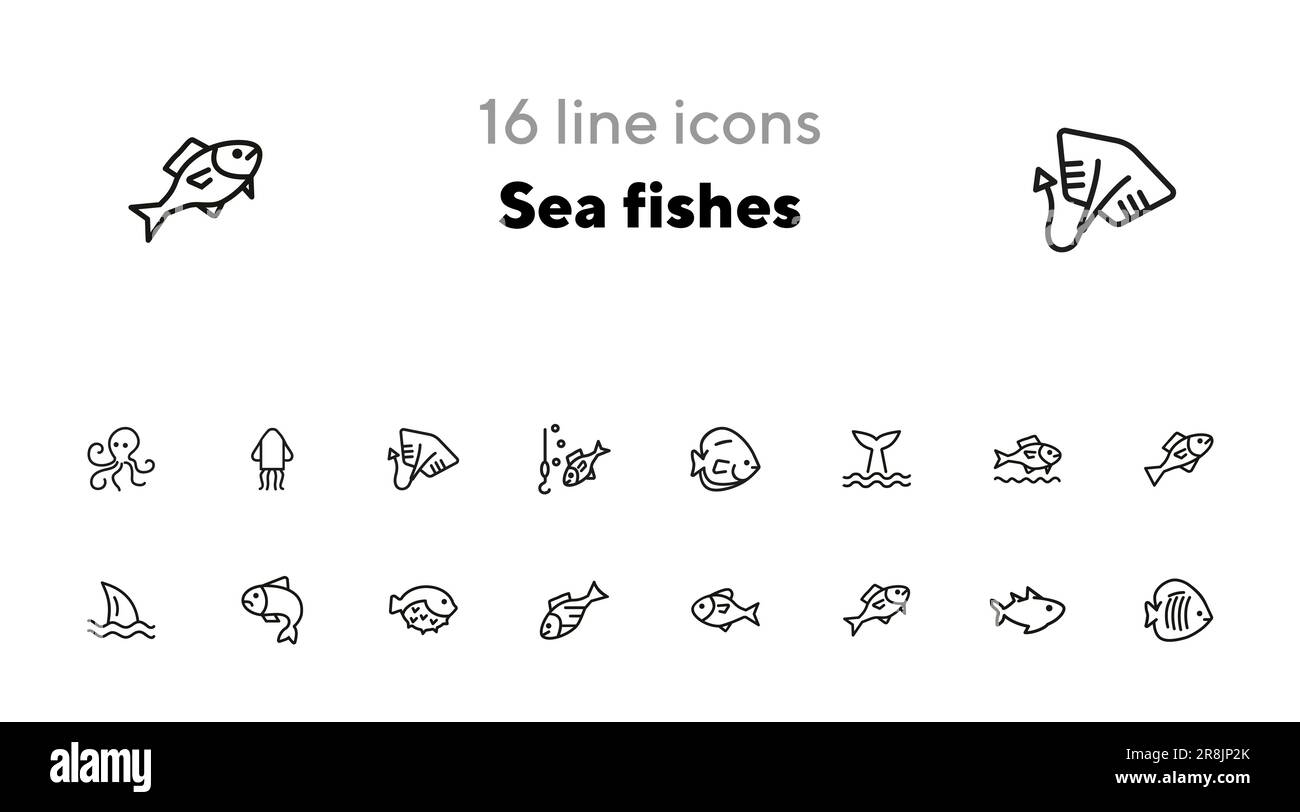 Fishes with shrimp Cut Out Stock Images & Pictures - Alamy