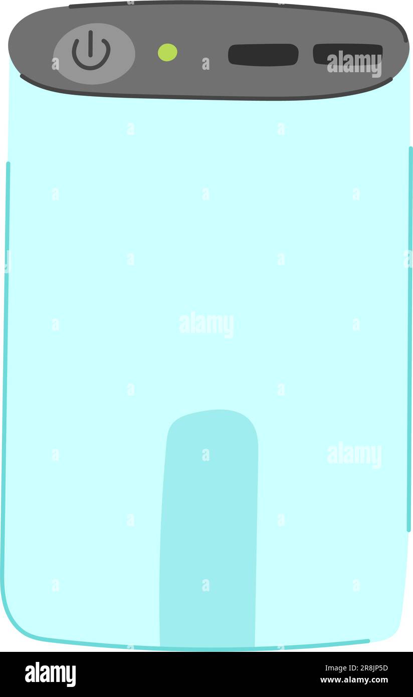 cable power bank cartoon vector illustration Stock Vector Image & Art ...