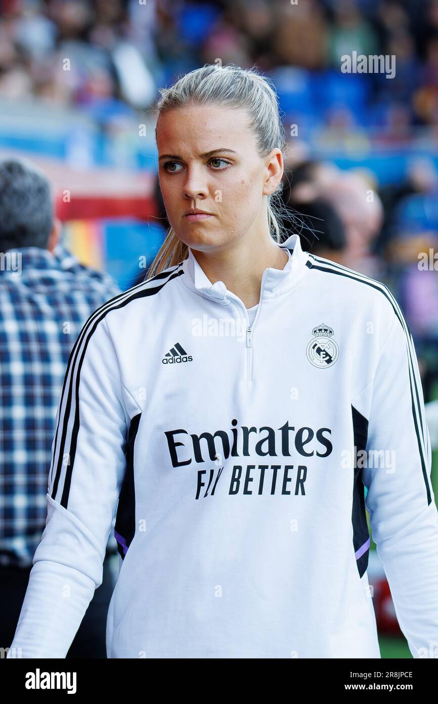 Barcelona Mar 25 Caroline Moller In Action During The Primera Division Femenina Match Between
