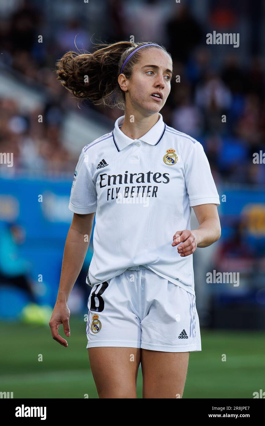 BARCELONA - MAR 25: Maite Oroz in action during the Primera Division ...