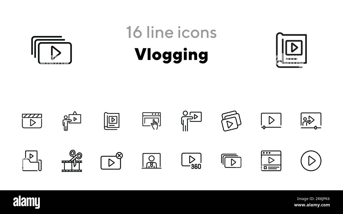 Movie setup Stock Vector Images - Alamy