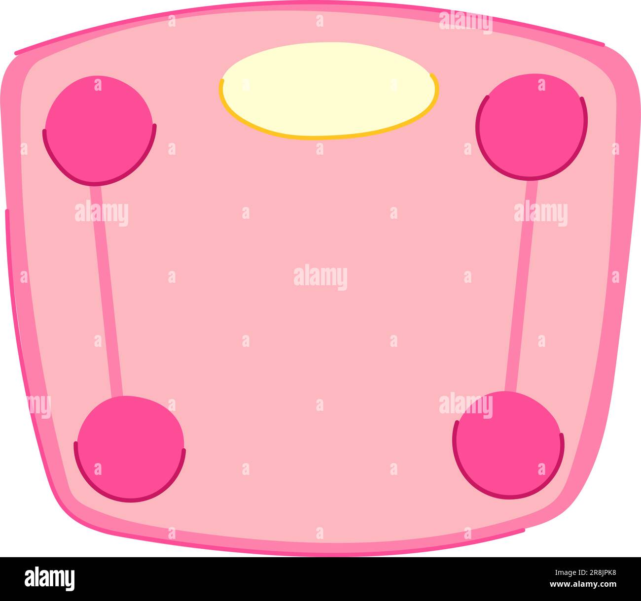 symbol weigh scales cartoon vector illustration Stock Vector Image ...