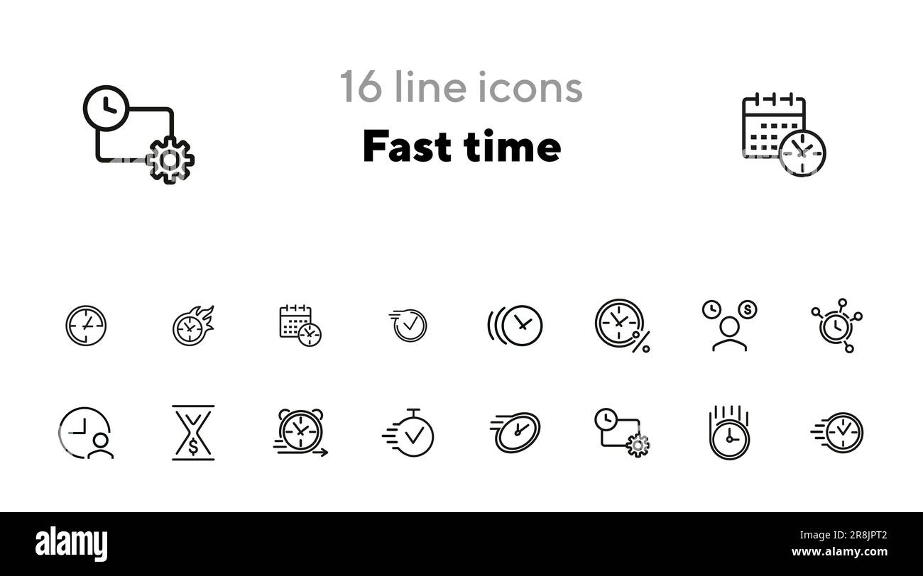 Sand timer running out Stock Vector Images - Alamy