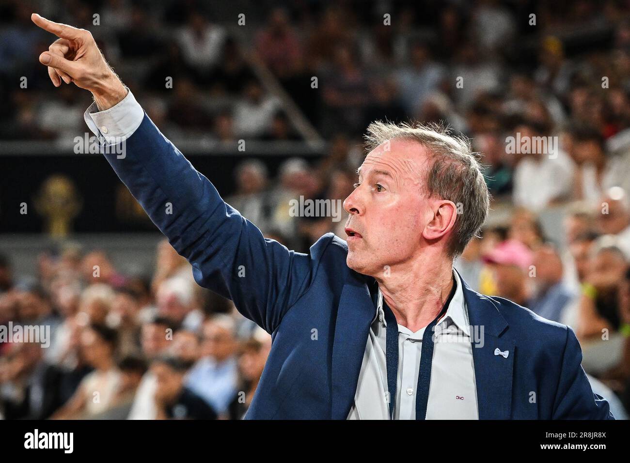 Paris, France. 15th June, 2023. Vincent COLLET of Metropolitans 92 ...