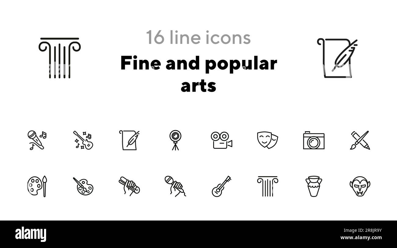 Fine art camera Stock Vector Images - Alamy