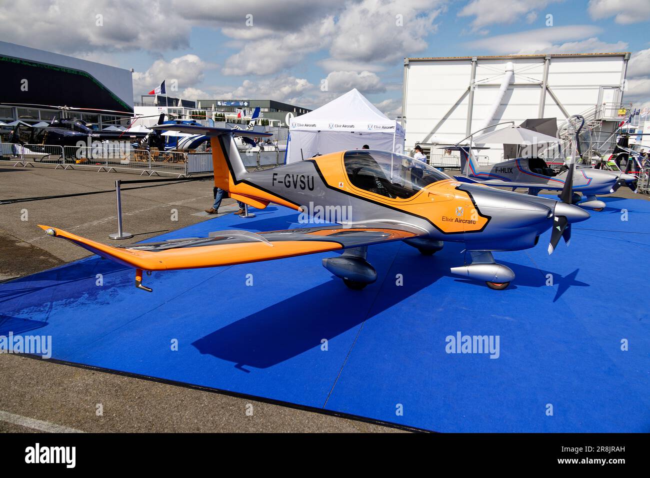 Paris-Le Bourget, France. 21st June, 2023. Elixir Aircraft CS-23 ...