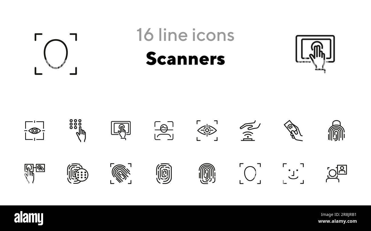 Retina icon outline vector Cut Out Stock Images & Pictures - Alamy