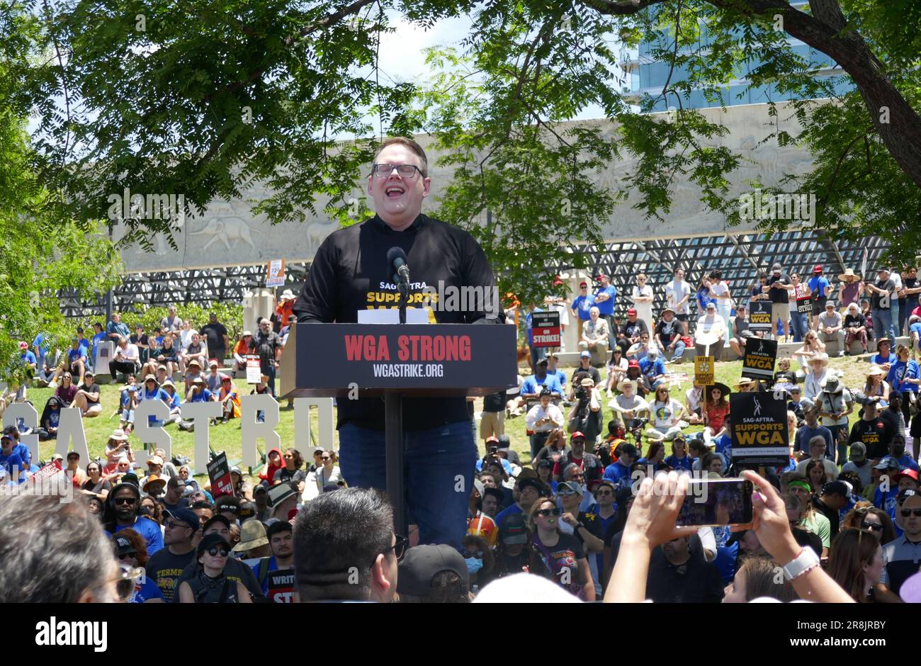 Los Angeles, California, USA 21st June 2023 Comedian Adam Conover ...
