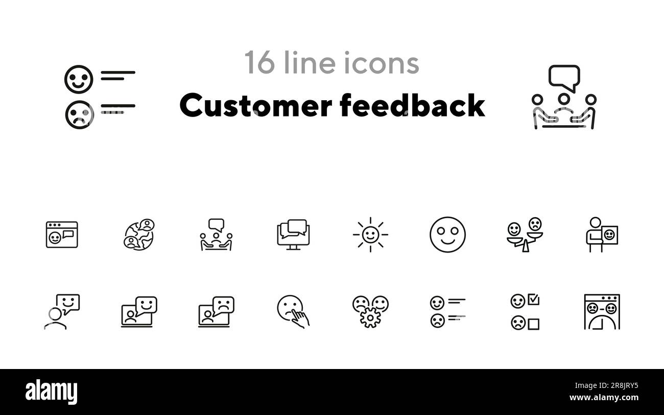 Dislike icon simple element Cut Out Stock Images & Pictures - Alamy