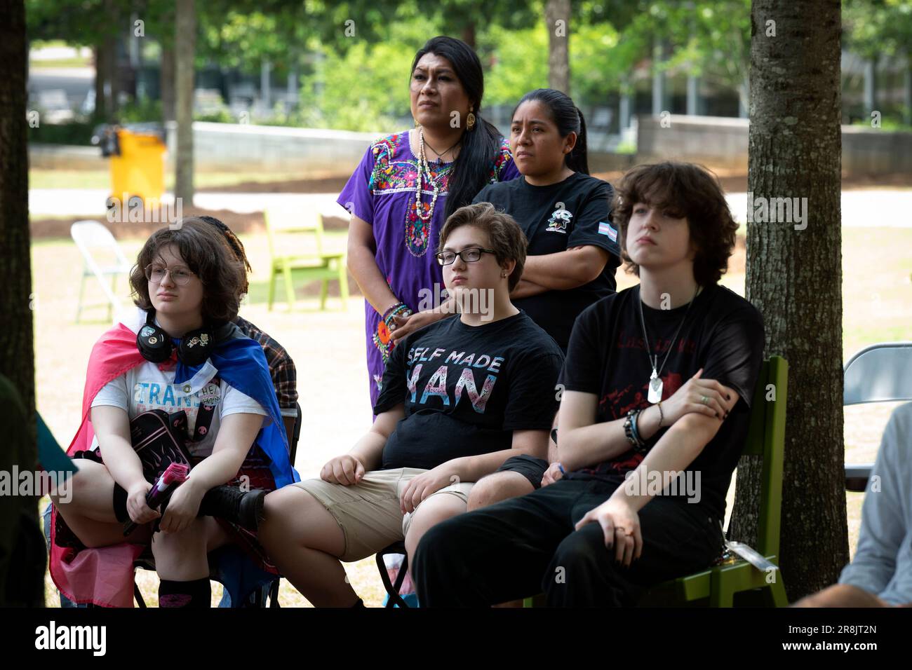Atlanta, Georgia, USA. 17th June, 2023. JAYSON ACHTENBERG, 13, attends ...