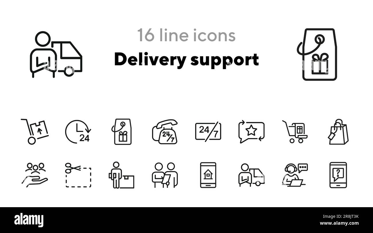 Delivery rate Stock Vector Images - Alamy