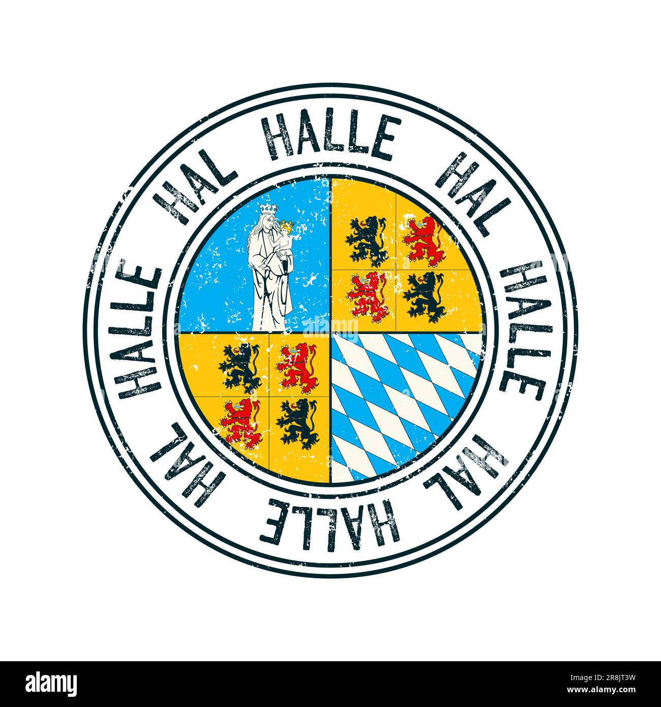 Halle vector vectors hi-res stock photography and images - Alamy