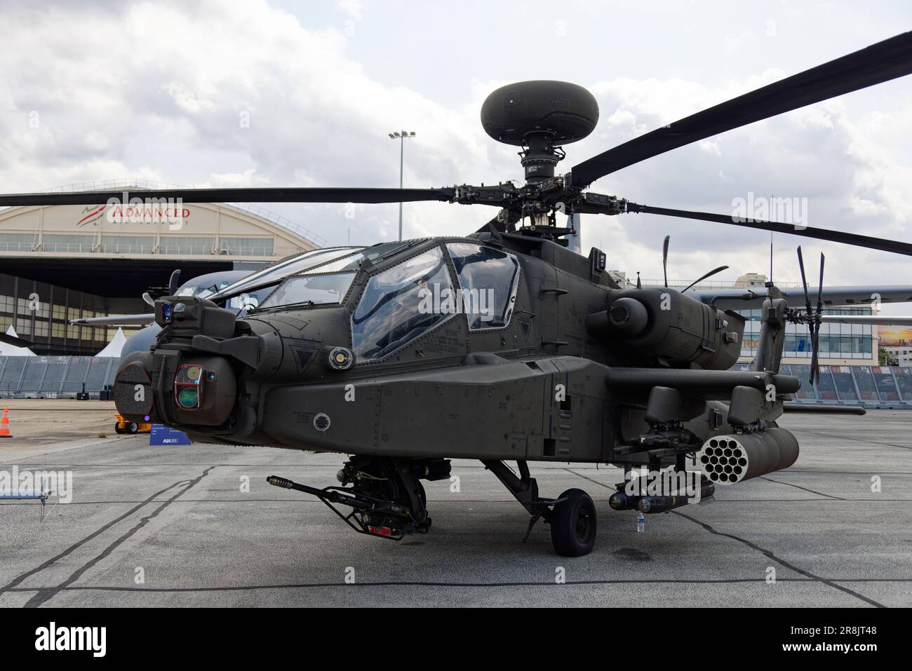 Paris-Le Bourget, France. 21st June, 2023. Boeing AH 64E Apache ...