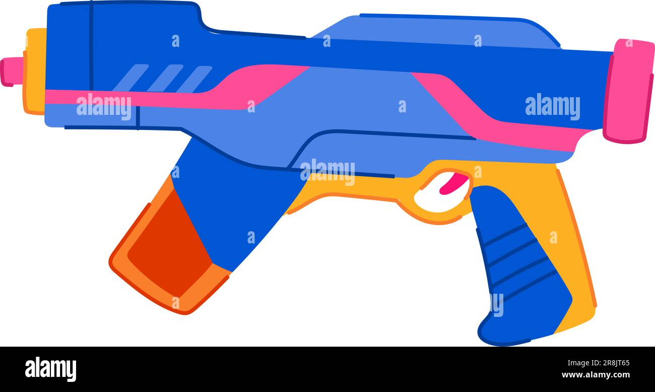 Festival Water Gun Cartoon Vector Illustration Stock Vector Image And Art Alamy