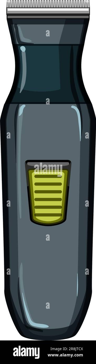 machine hair clipper cartoon vector illustration Stock Vector Image ...