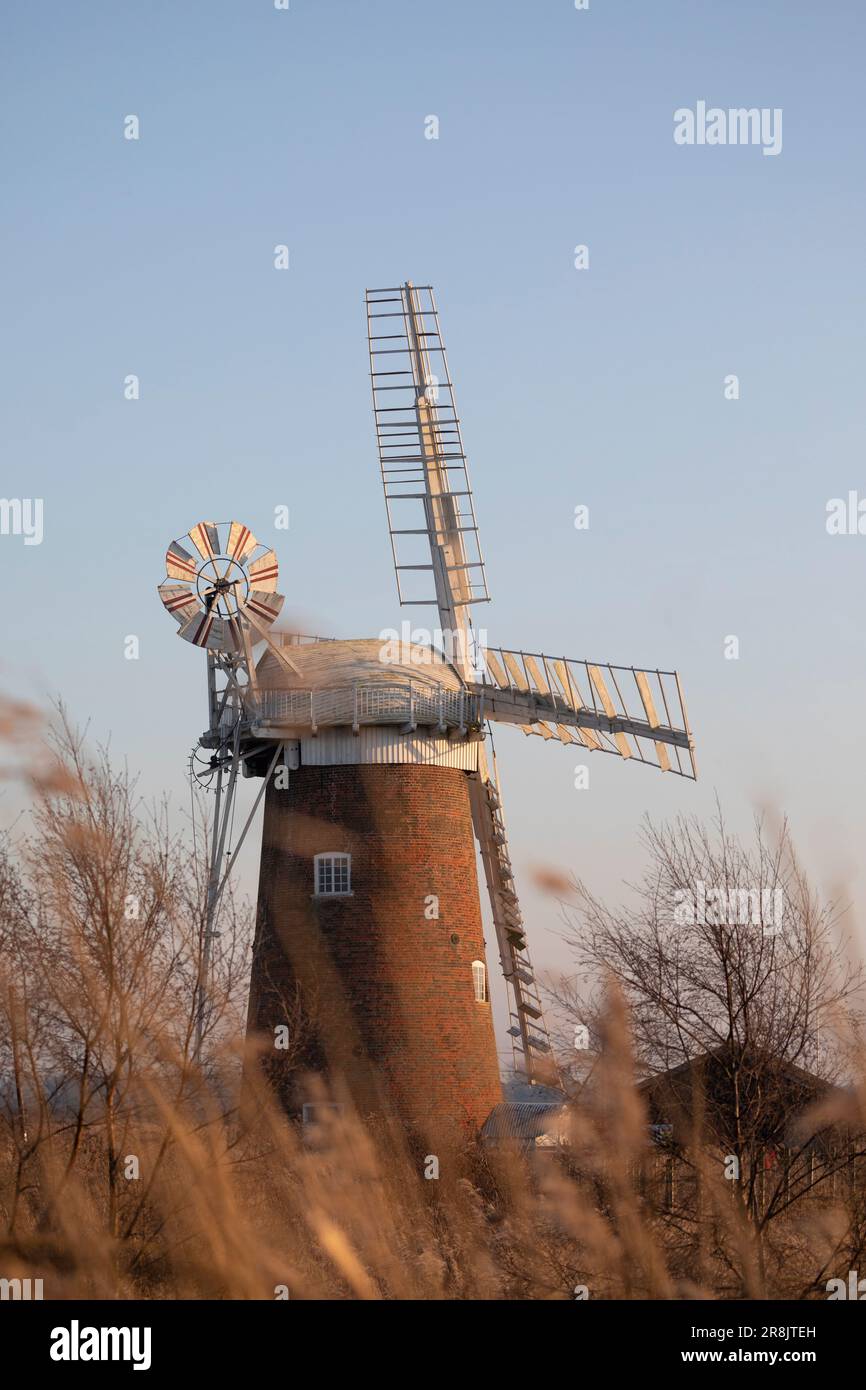 Horsey wind pump water pump hi-res stock photography and images - Alamy