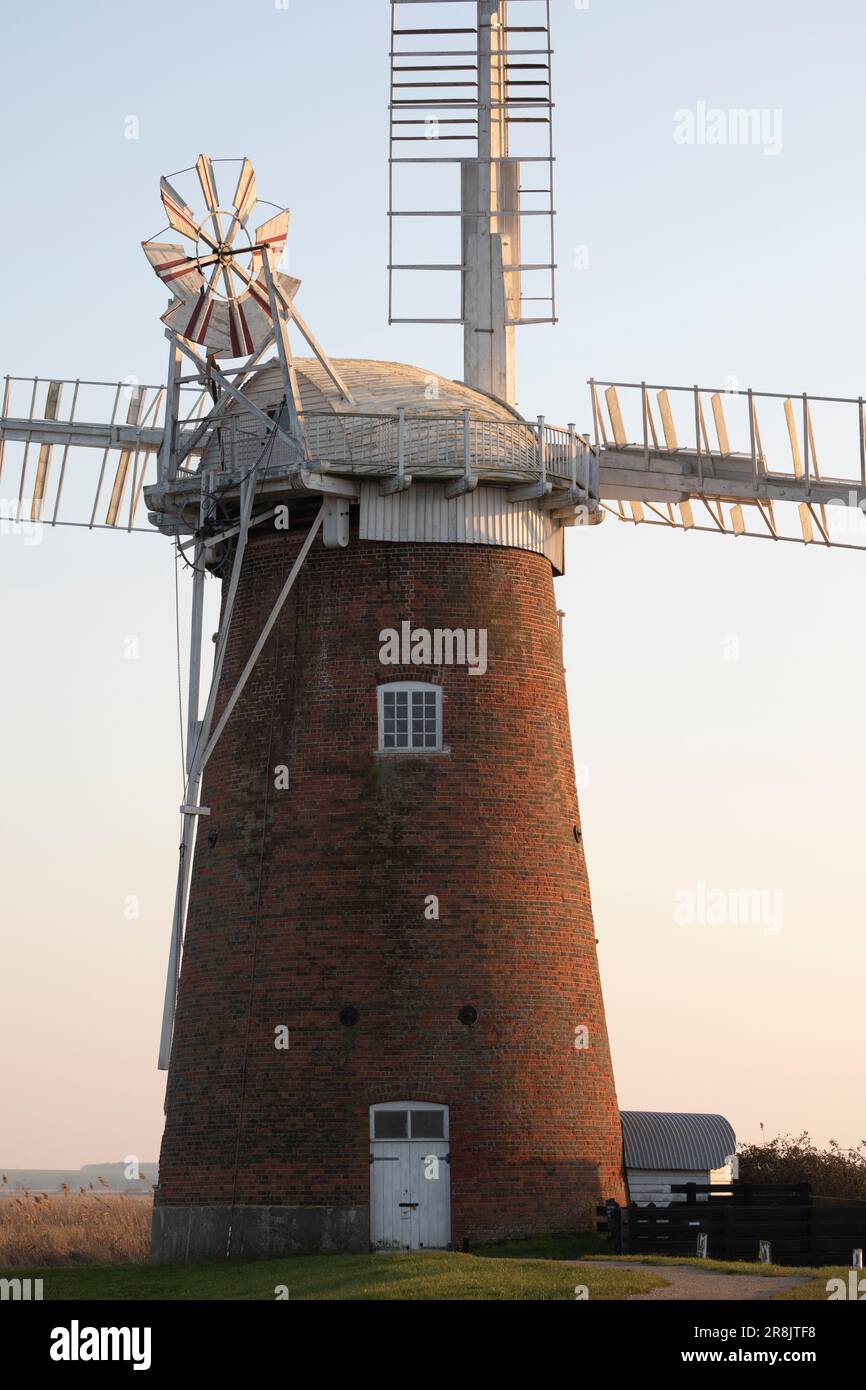 Horsey wind pump water pump hi-res stock photography and images - Alamy