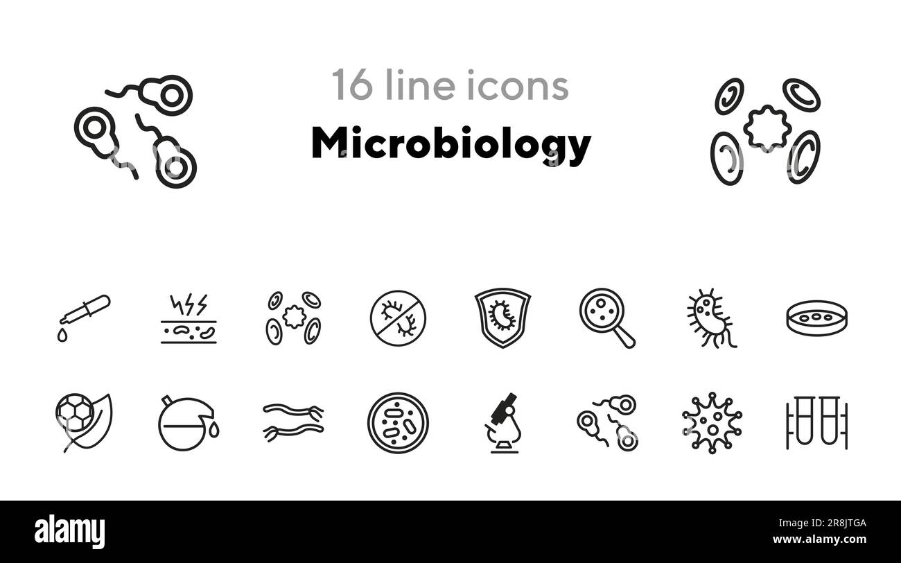 Plant cell microscope Stock Vector Images - Alamy