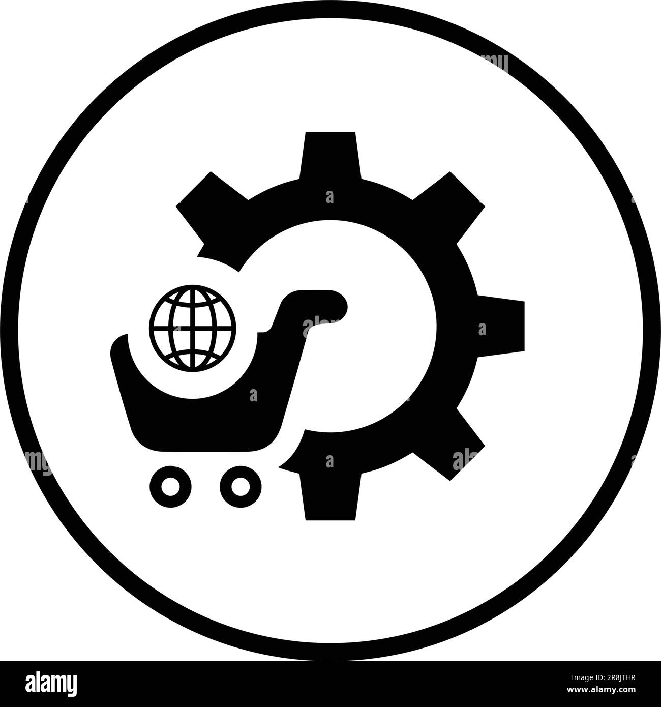 E-commerce Optimization icon. Fully editable vector EPS use for printed ...