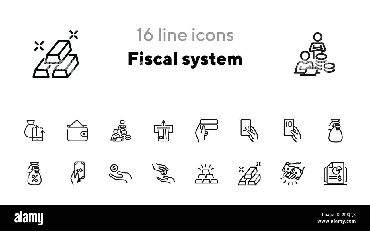 Fiscal report Stock Vector Images - Alamy