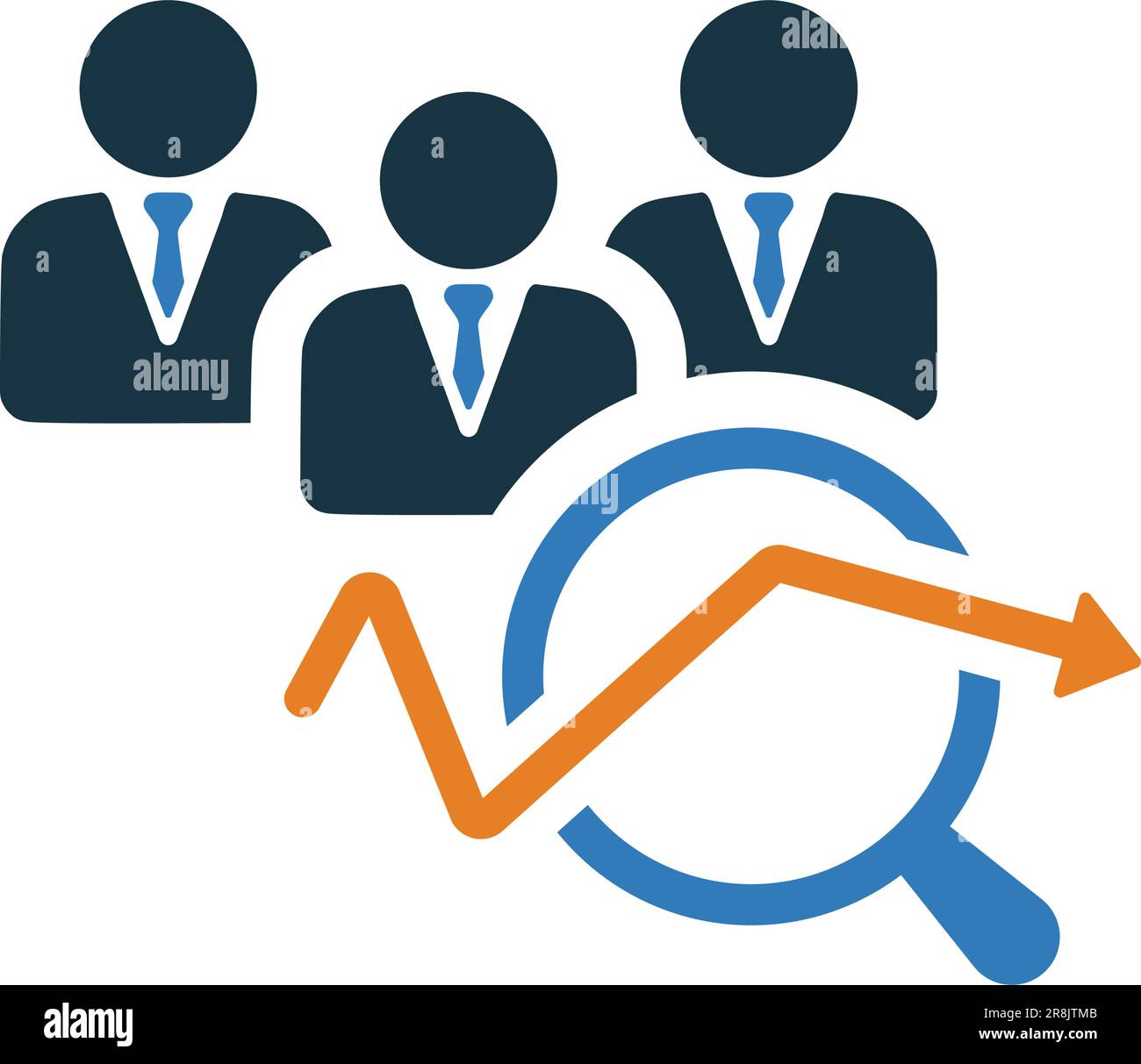 Team Analysis icon design template vector illustration for graphic and ...