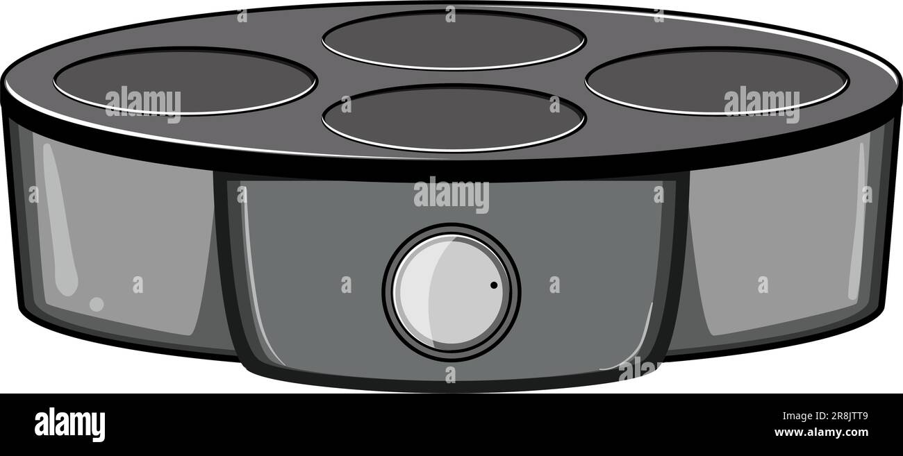 fresh crepe maker cartoon vector illustration Stock Vector Image & Art ...