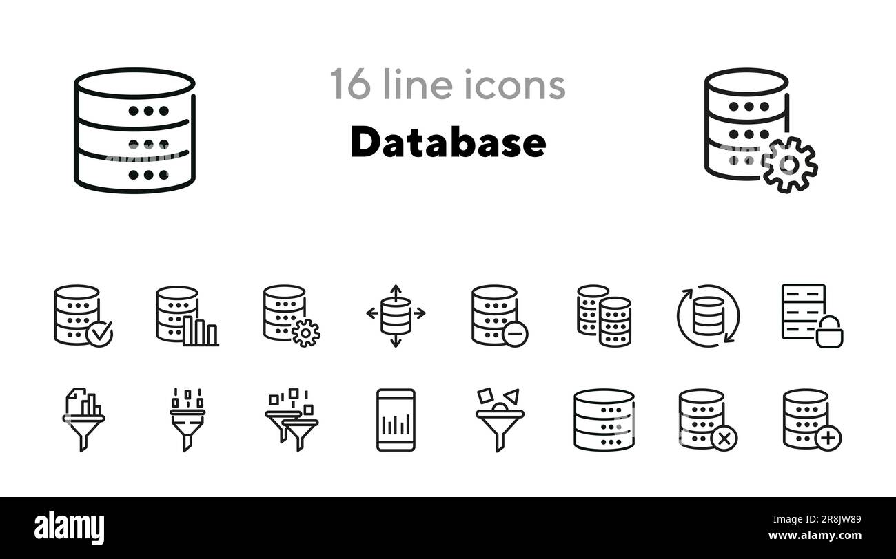 Adding database hi-res stock photography and images - Alamy