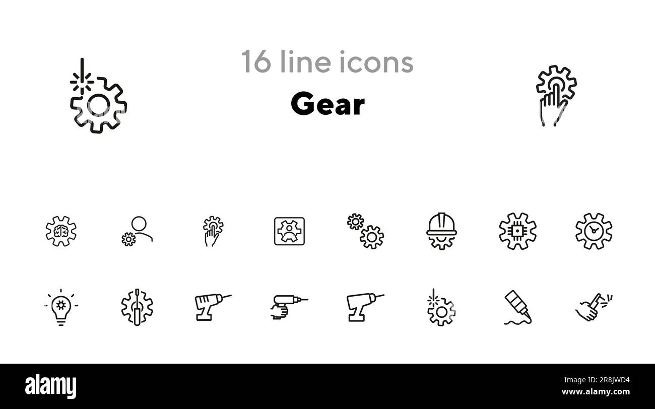 Checking gear Stock Vector Images - Alamy