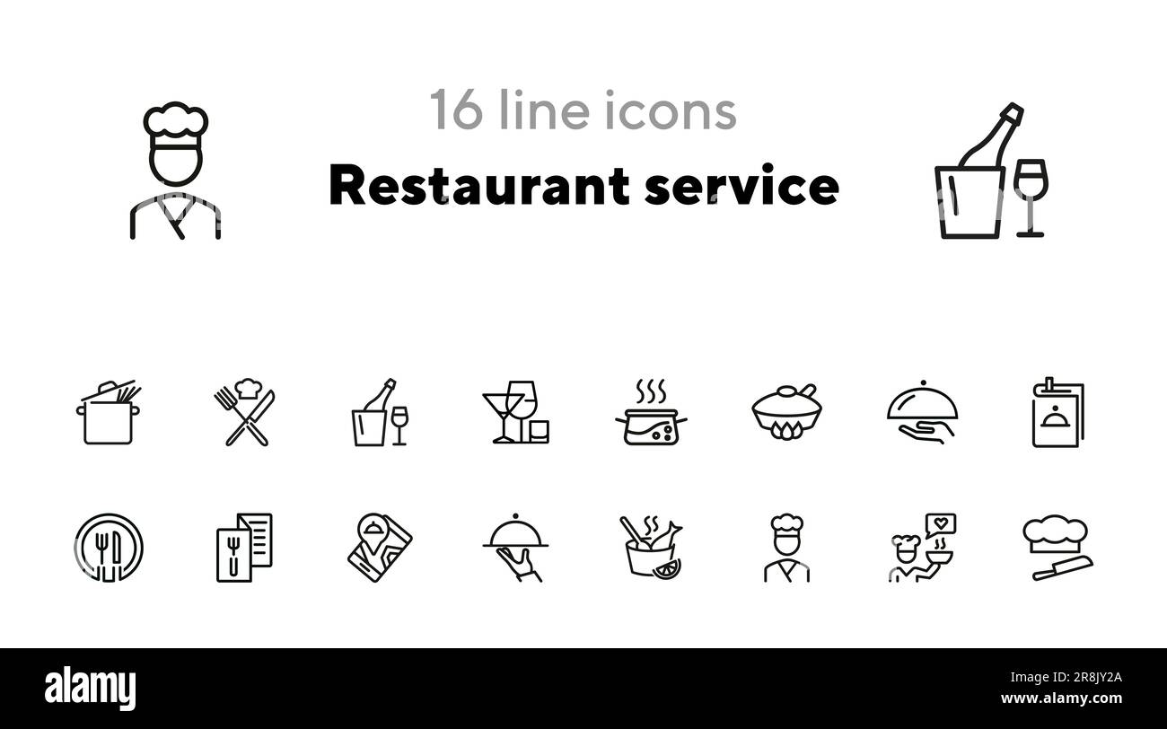 Resting meal Stock Vector Images - Alamy