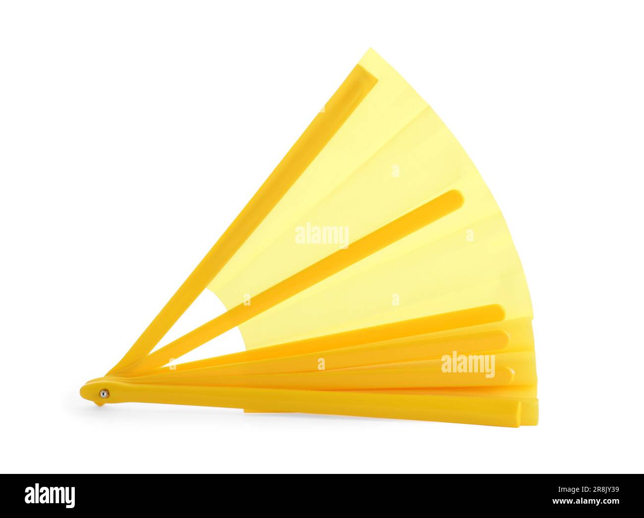 Bright yellow hand fan isolated on white Stock Photo - Alamy Bright yellow hand fan isolated on white Stock Photo - Alamy
