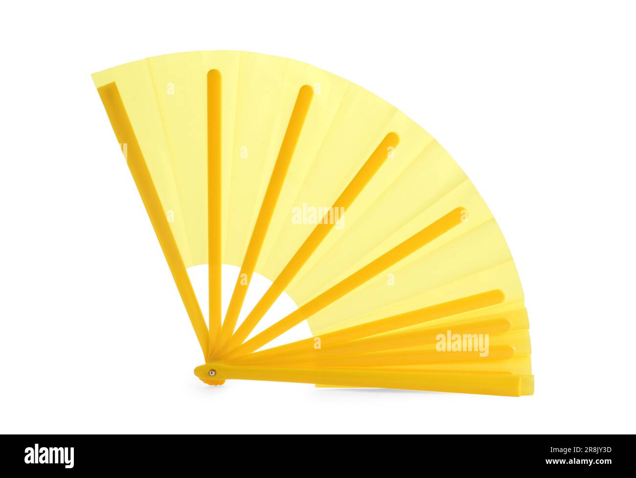 Bright yellow hand fan isolated on white Stock Photo - Alamy Bright yellow hand fan isolated on white Stock Photo - Alamy